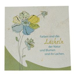 Natursteinrelief L&auml;cheln und Lachen (1 St&uuml;ck)