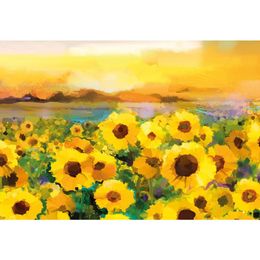 Gru&szlig;karte - Sonnenblumen (6 St&uuml;ck)