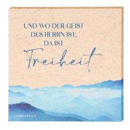 Natursteintafel &raquo;Freiheit&laquo;