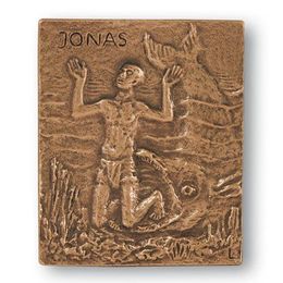 Bronzeheiligenrelief Jonas (1 St&uuml;ck)