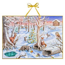 Adventskalender &raquo;Unsere Tiere im Winterwald&laquo;