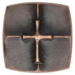 Kreuzplakette aus Bronze - Kreuz (1 St&uuml;ck)