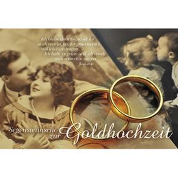 Segensw&uuml;nsche zur Goldhochzeit