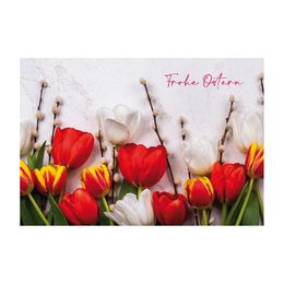 Gl&uuml;ckwunschkarte - Frohe Ostern (6 St&uuml;ck)