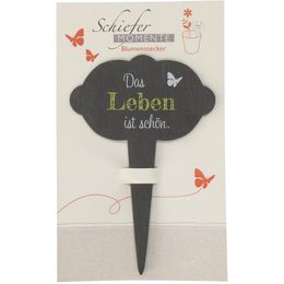Schiefer-Blumenstecker Leben (1 St&uuml;ck)