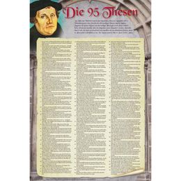 Poster &raquo;Die 95 Thesen nach Martin Luther&laquo;