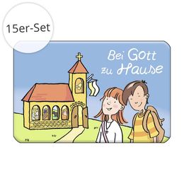 15er-Set Chipkarten &raquo;Bei Gott zu Hause&laquo;