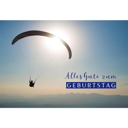 Gl&uuml;ckwunschkarte Alles Gute zum Geburtstag (6 St&uuml;ck)