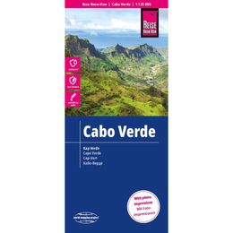Reise Know-How Landkarte Cabo Verde 1:135.000
