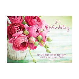 Postkarte - Zum Geburtstag (10 St&uuml;ck)