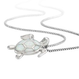 Halskette mit Opal &raquo;Schildkr&ouml;te&laquo;