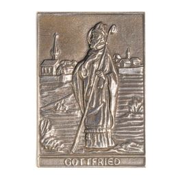 Bronzenamensplakette Gottfried (1 St&uuml;ck)