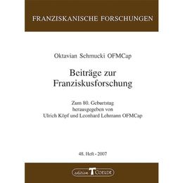 Beitr&auml;ge zur Franziskusforschung (1 St&uuml;ck)