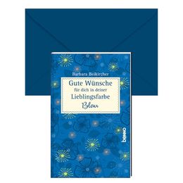 Gute W&uuml;nsche f&uuml;r dich in deiner Lieblingsfarbe &ndash; Blau