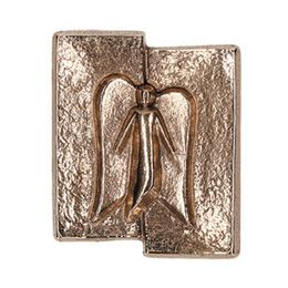 Kreuzplakette Schutzengel aus Bronze (1 St&uuml;ck)