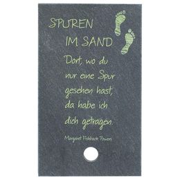 SchieferMoment Spuren im Sand (1 St&uuml;ck)