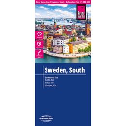 Reise Know-How Landkarte Schweden S&uuml;d 1 : 500 000