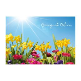 Gl&uuml;ckwunschkarte - Gesegnete Ostern (6 St&uuml;ck)