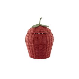 M&ouml;bel Kraft Korb Erdbeere rot Papier,Metall Ma&szlig;e (cm): H: 32 &Oslash;: 23.0 &raquo; M&ouml;bel Kraft