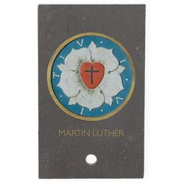Schieferrelief Lutherrose (1 St&uuml;ck)