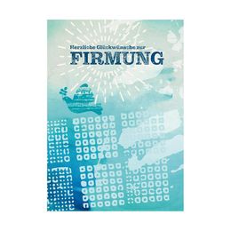 Geldgeschenkkarte - Herzliche Gl&uuml;ckw&uuml;nsche zur Firmung (6 St&uuml;ck)