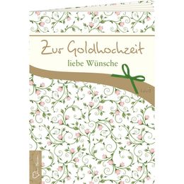Zur Goldhochzeit liebe W&uuml;nsche (1 St&uuml;ck)
