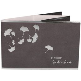 Teelichtkarte - In stillem Gedenken (5 St&uuml;ck)