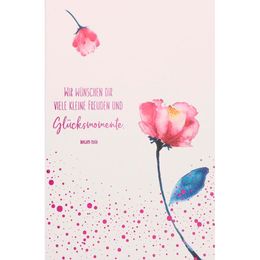 Gl&uuml;ckwunschkarte zum Geburtstag - Wir w&uuml;nschen dir... (6 St&uuml;ck)