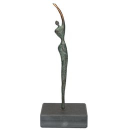 Figur Athletin aus Bronze (1 St&uuml;ck)