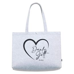 Filz-Einkaufsshopper &raquo;Danke, Gott&laquo;