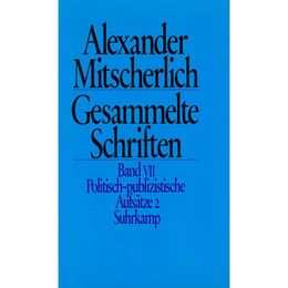 Suhrkamp Verlag AG Politisch publizistische Aufs&auml;tze II