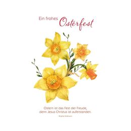 Gl&uuml;ckwunschkarte - Ein frohes Osterfest (6 St&uuml;ck)