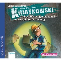 IGEL RECORDS Ein Fall f&uuml;r Kwiatkowski 01. Die Kaugummiverschw&ouml;rung. CD