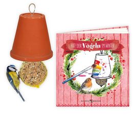 Bastelset zum Bemalen - Deine Vogelfutter-Glocke (1 St&uuml;ck)