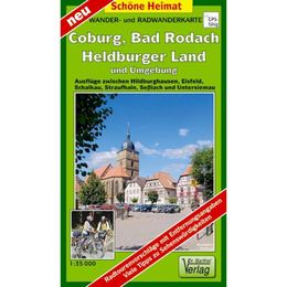 Coburg, Bad Rodach, Heldburger Land und Umgebung 1:35 000