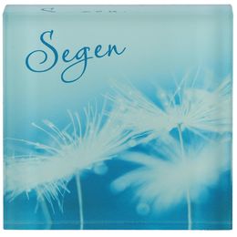 Glasquader zum Aufh&auml;ngen - Segen (1 St&uuml;ck)