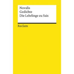Gedichte. Die Lehrlinge zu Sais