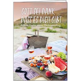 Gott sei Dank, dass es dich gibt