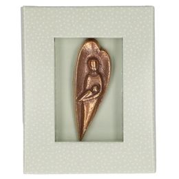 Kleiner Begleiter aus Bronze - Schutzengel mit Kind (1 St&uuml;ck)
