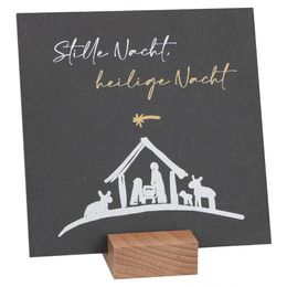 Schiefertafel - Stille Nacht... (1 St&uuml;ck)