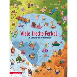 Viele freche Ferkel - Ein Pappbilderbuch voller niedlicher Haus- und Wildschwein...