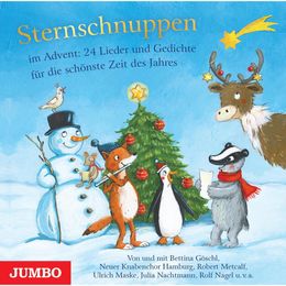 Jumbo Neue Medien & Verlag Sternschnuppen im Advent. 24 Lieder und Geschichten f&uuml;r die sch&ouml;nste Zeit des Ja...