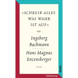 &raquo;schreib alles was wahr ist auf&laquo;