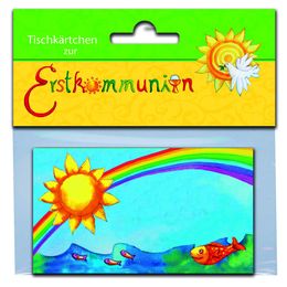 Tischk&auml;rtchen zur Erstkommunion (1 St&uuml;ck)