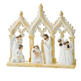 Krippen-Skulptur &raquo;Die Weihnachtsgeschichte&laquo;