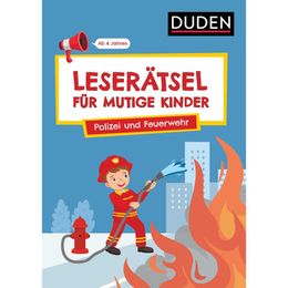 Leser&auml;tsel f&uuml;r mutige Kinder - Polizei und Feuerwehr - Ab 6 Jahren