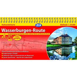Kompakt-Spiralo BVA Wasserburgenroute, 1:50.000, mit GPS-Track Download