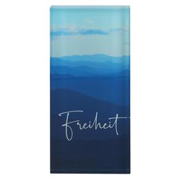Glasquader zum Aufh&auml;ngen - Freiheit (1 St&uuml;ck)