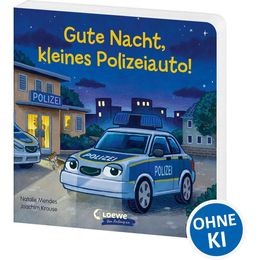 Gute Nacht, kleines Polizeiauto!