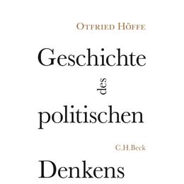 Geschichte des politischen Denkens